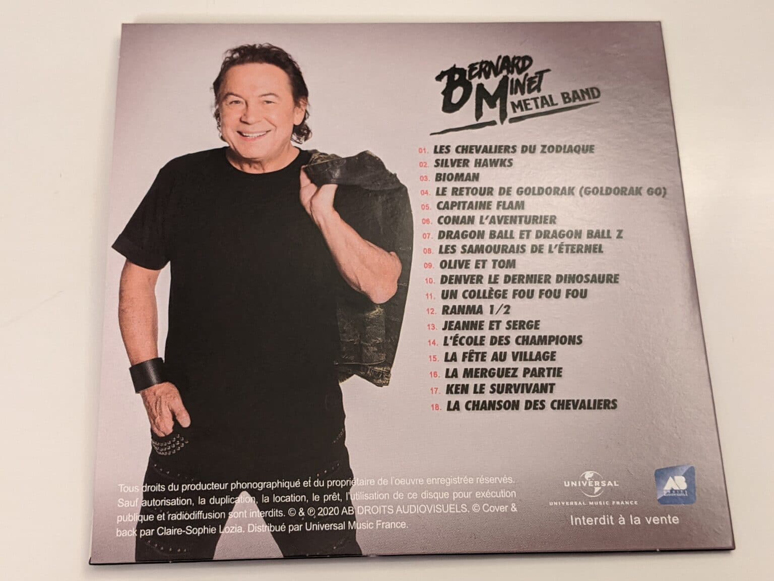 Bernard Minet Metal Band : review du CD et ambiance du concert parisien ...